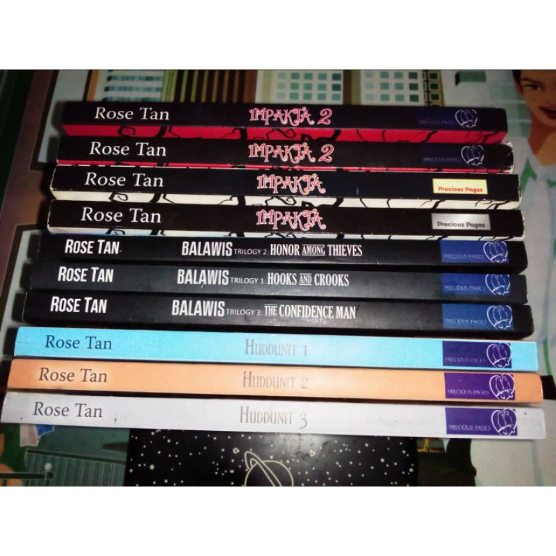 POCKETBOOKS COMPLETE SERIES SET written by ROSE TAN | Shopee Philippines