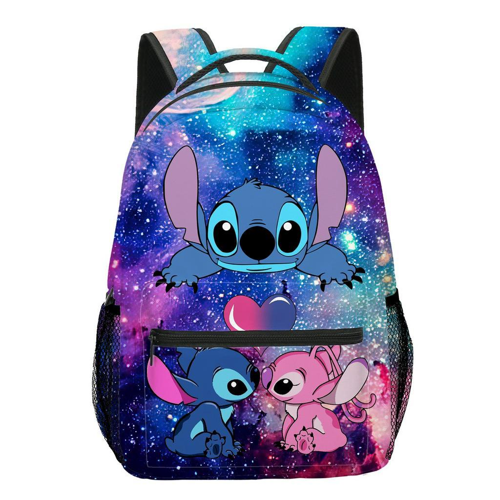 Stitch Backpack Primary and Secondary School School Bag Children Anime ...