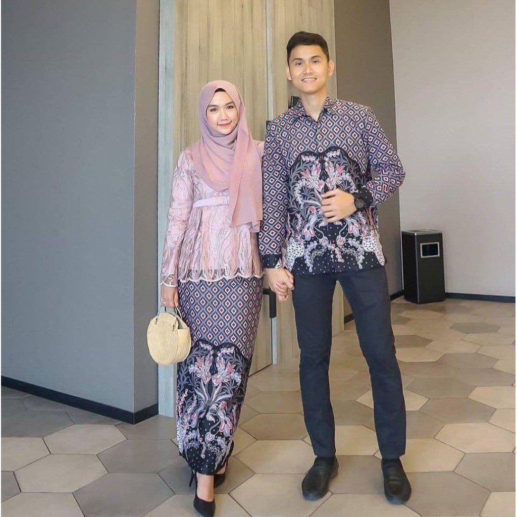 Batik Couple Kebaya Modern Kebaya Engagement Kebaya Graduation Kebaya ...