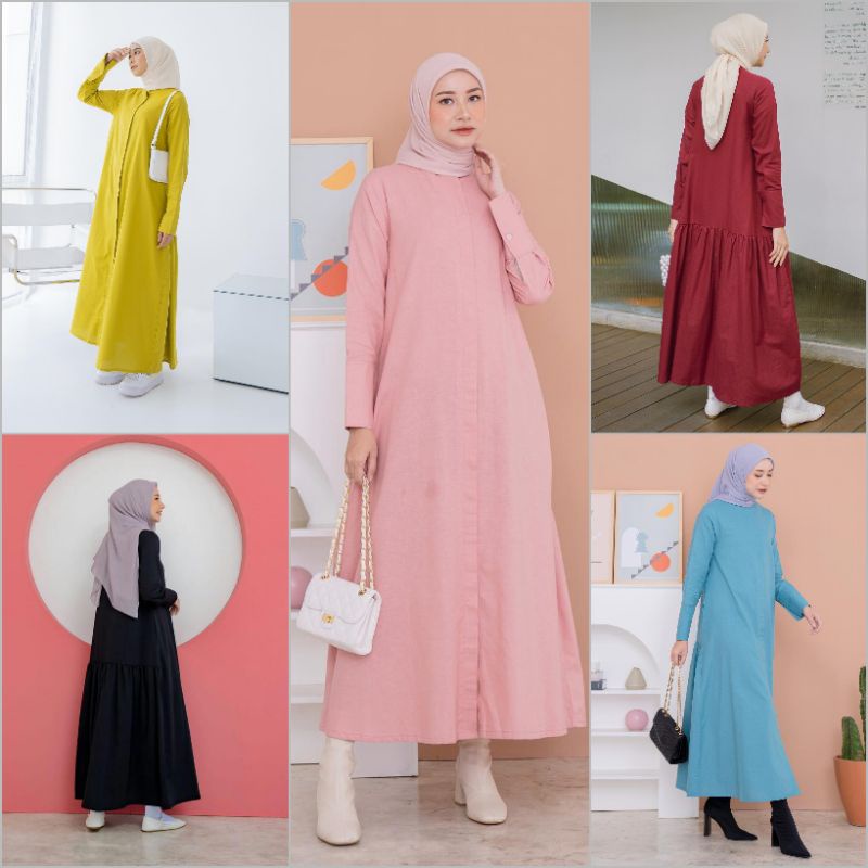 Syanum dress - ema daily | Shopee Philippines