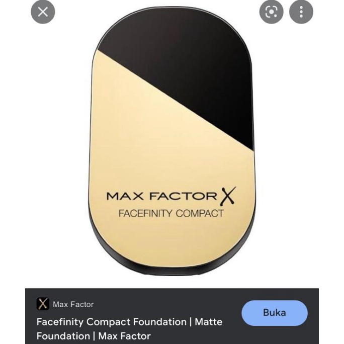 MAX FACTOR FACEFINITY COMPACT POWDER | Shopee Philippines
