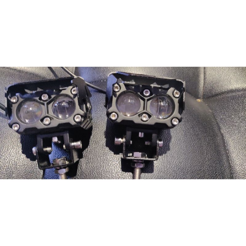 TDD 4644 Original X quadshot white and yellow Motorcycle Double Lamp ...