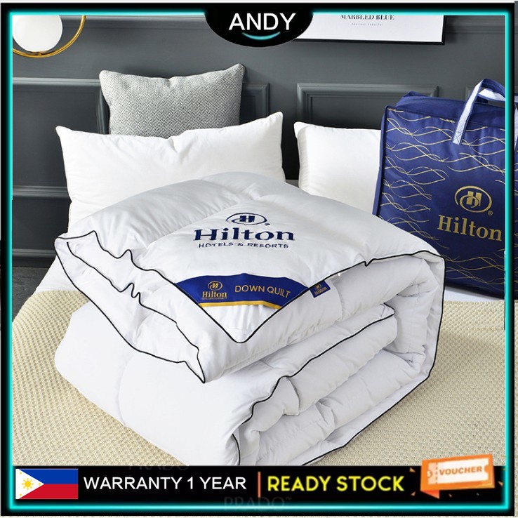Hotel quilt Hilton gift duvet double thick quilt core (send packaging ...