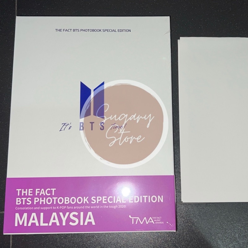 Bts The Fact Photobook Magazine+Folded Poster | Shopee Philippines
