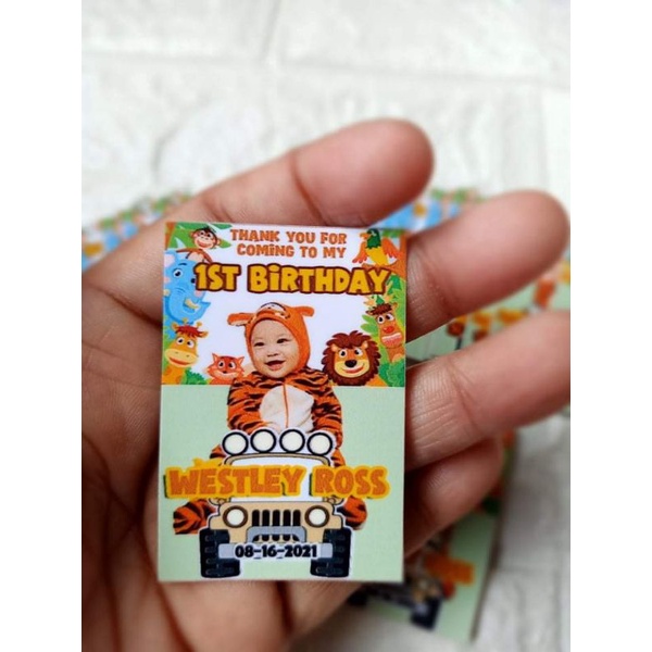 Sticker for souvenirs-Free Layout /5x7cm | Shopee Philippines