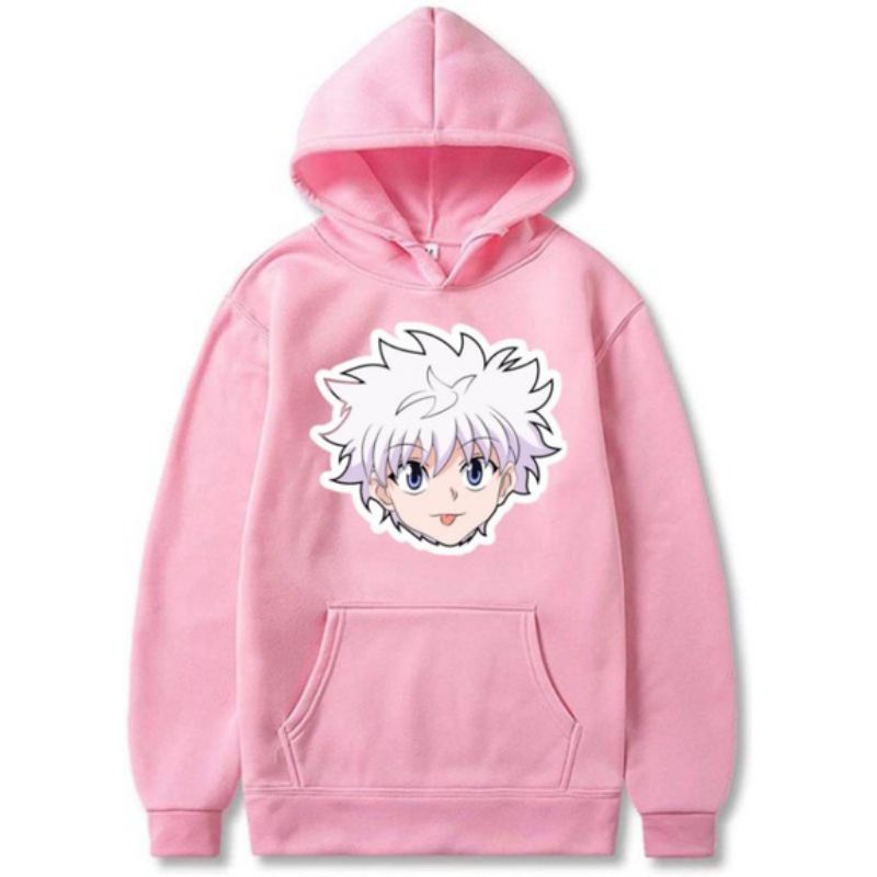 KILLUA FACE HUNTER PREMIUM HOODIE JACKET | Shopee Philippines