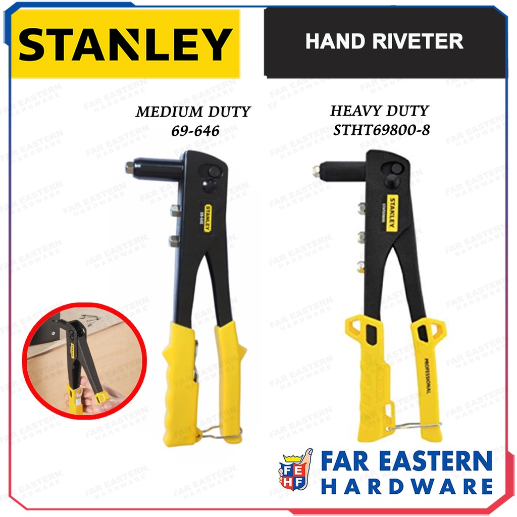 STANLEY Hand Riveter for Blind Rivets STHT | Shopee Philippines
