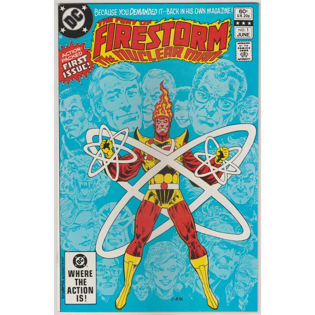 Fury of Firestorm 1, 35 (1982-84) Intro Weasel. Intro Jefferson Jackson (TV Firestorm) | Shopee ...