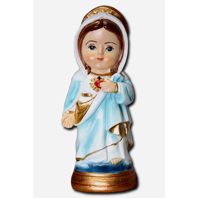 Immaculate Heart of Mary Chibi Miniature - 4 inches (Bambini) | Shopee ...