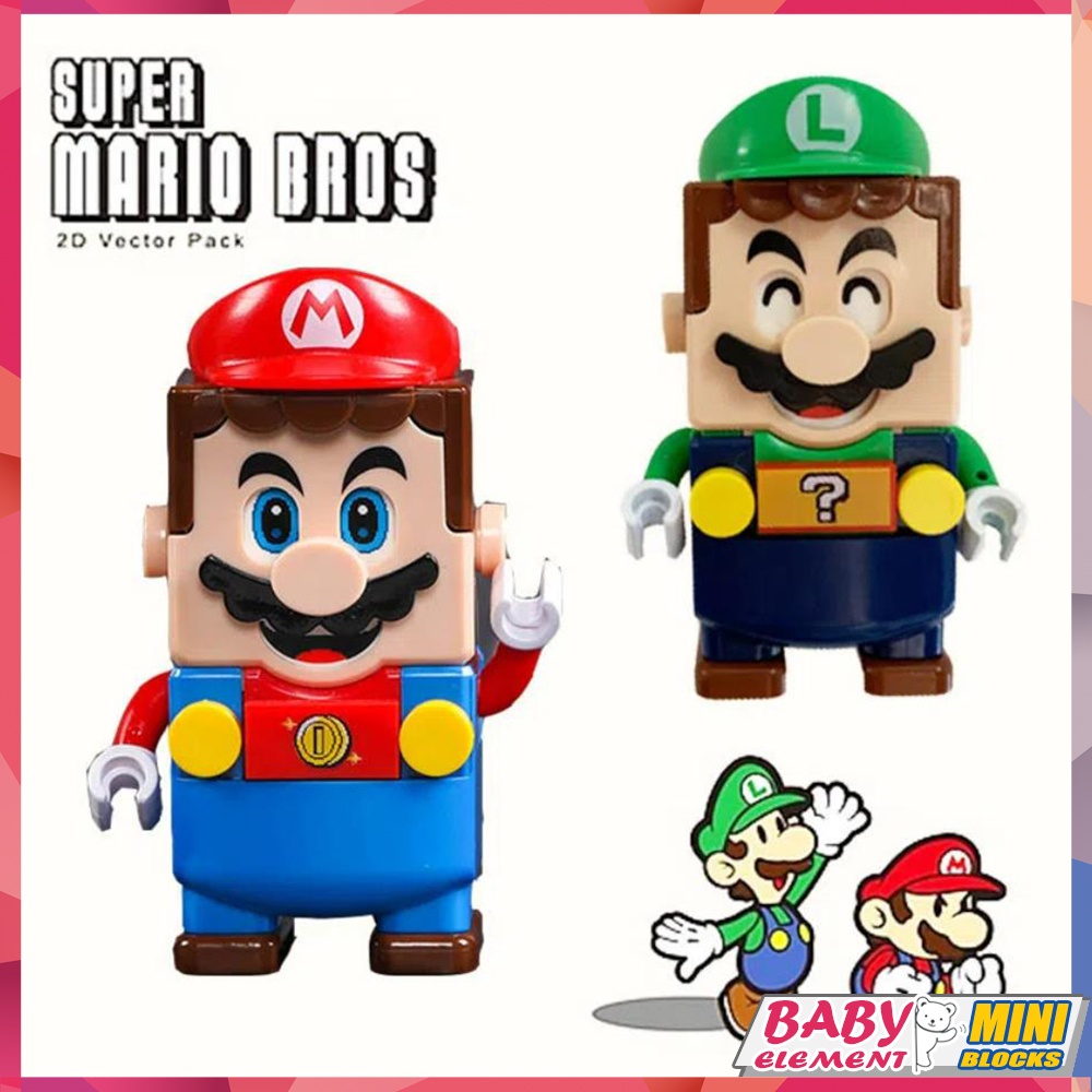 Super Mario Bros brother Series compatible Building Blocks adventure ...