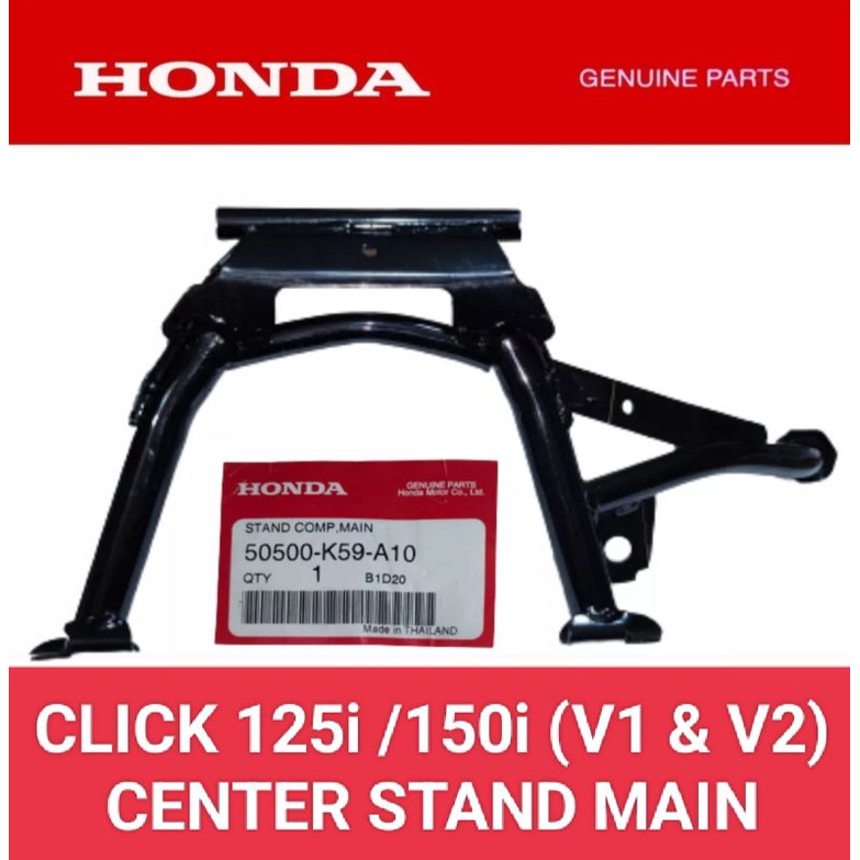 CLICK 125i / 150i MAIN CENTER STAND & SHAFT STAND V1 & V2 | Shopee ...