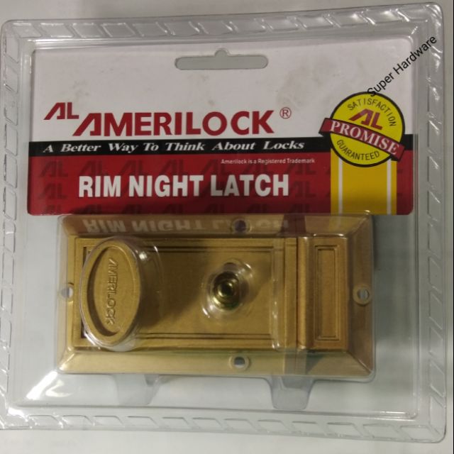 Amerilock Rim Night Latch (#564) | Shopee Philippines