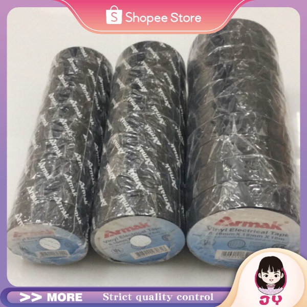 Armak electrical tape 4m/8M/16m 1 PACK | Shopee Philippines
