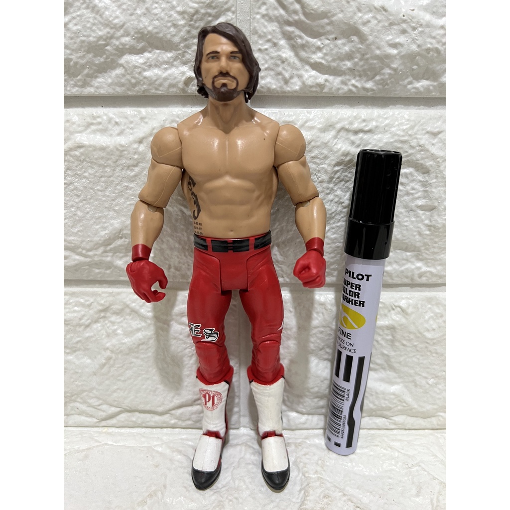 WWE Kane,Batista,Aj Style,Stone Cold,Tensai,Kurt Angle,Mankind Mattel Basic Action Figure ...