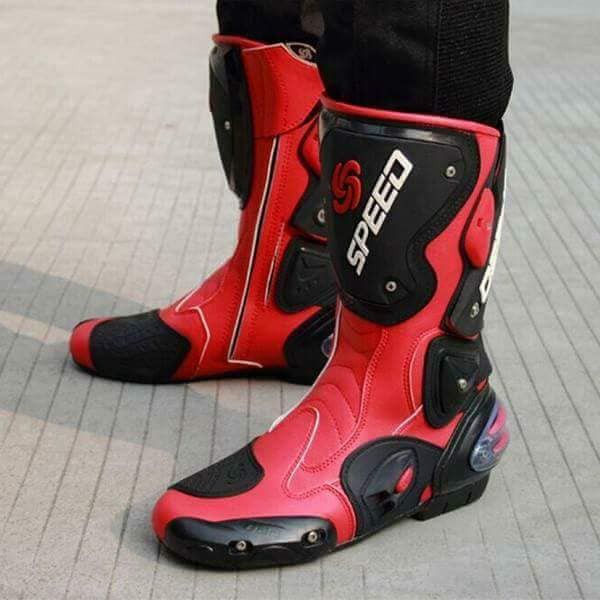 Speed boots high cut Riding tribes | Shopee Philippines