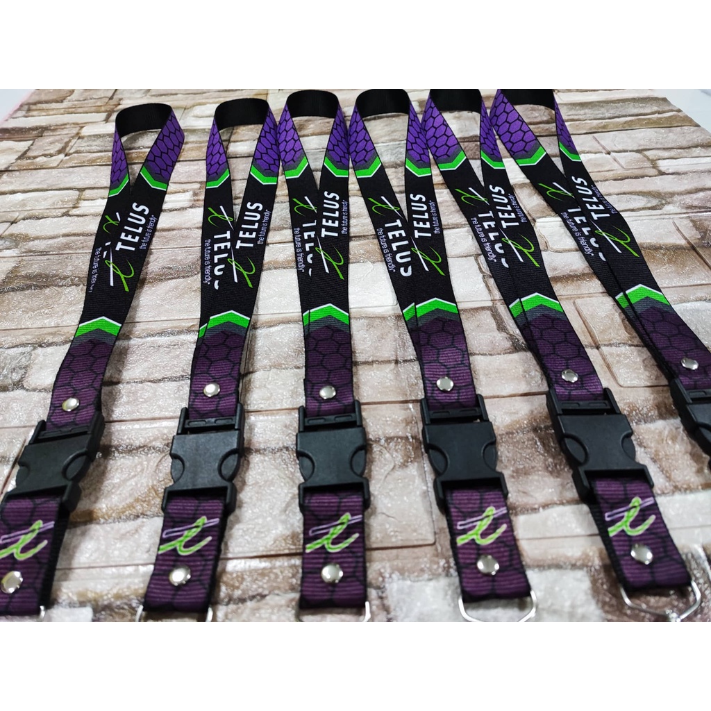 TELUS lanyard ID Lace Lanyard ID Sling ID Holder Onhand COD Ready made ...