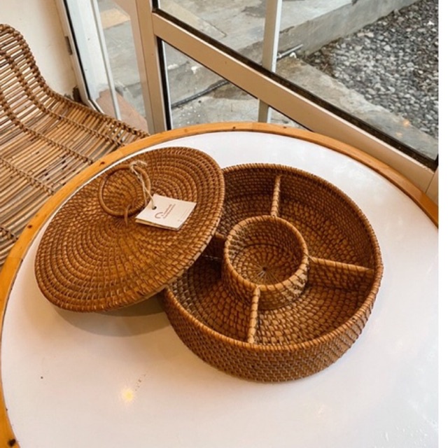 Authentic Lombok | Sage Storage | Aesthetic Rattan Eid Jar | Snack ...