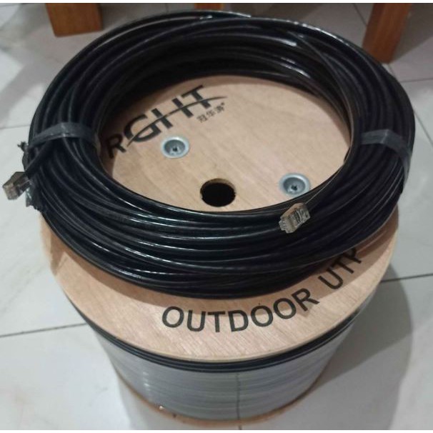 20M Outdoor Lan Cab Outdoor Lan Cable Cat6 Gigabit UTP Cable Patch Cord ...