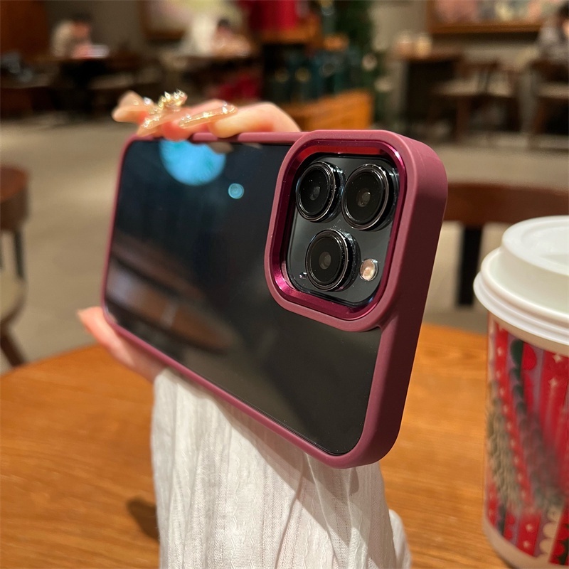 Luxury Clear Shockproof Case for iPhone 11 12 13 Pro Max X XR XS 7 8 ...