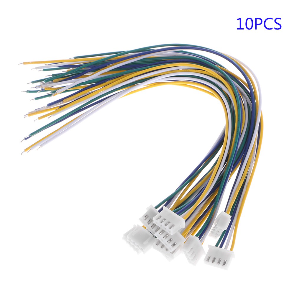 10PCS 4 Pin Mini Micro JST XH 2.54mm 24AWG Connector Plug | Shopee Philippines