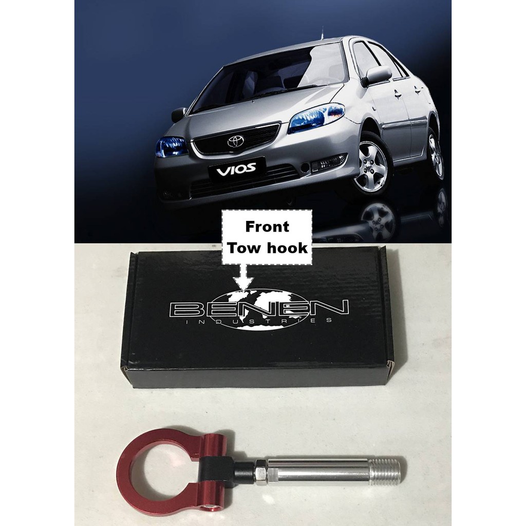 Toyota Vios Front tow hook red (2002-2007) | Shopee Philippines