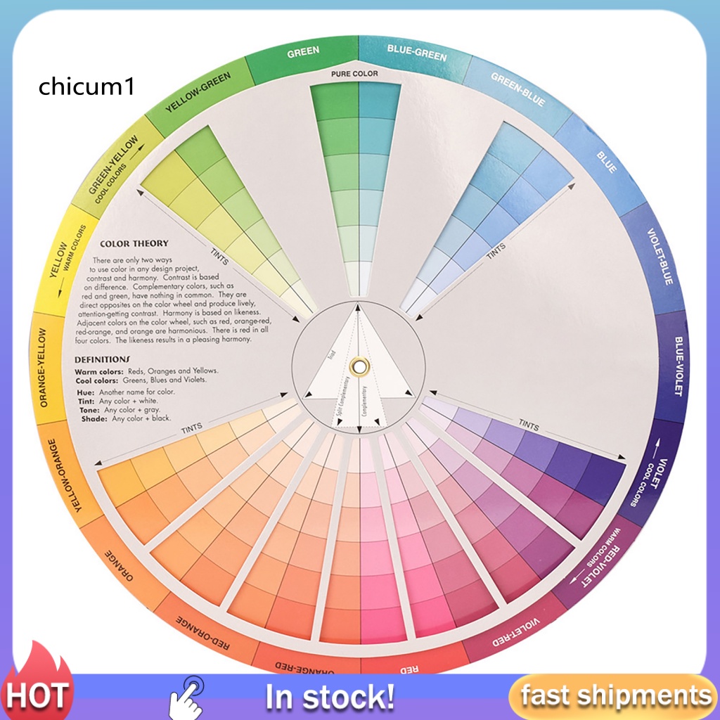 CC Beauty Wheel Swatches Tattoo Swatches Color Mixing Board Tattoo ...