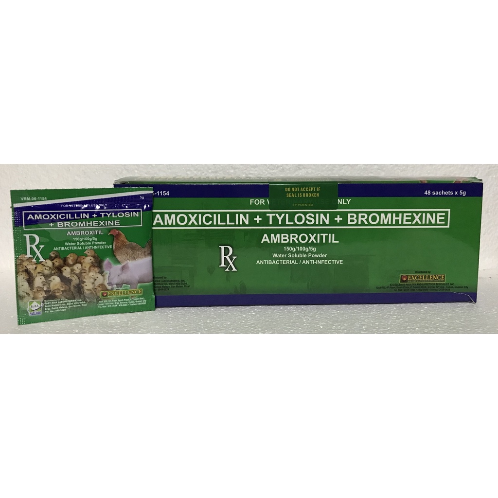 AMBROXITIL 5G - ANTIBACTERIAL/ ANTI-INFECTIVE (Sold per sachet ...