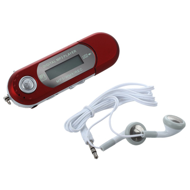 8G USB Flash Drive MP3 Player FM Walkman red | Shopee Philippines