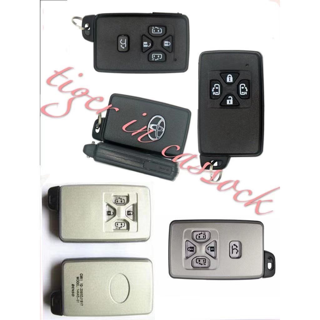 Updating Toyota 4/5 buttons ESTIMA/ALPHARD/VELLFIRE keyless entry smart ...