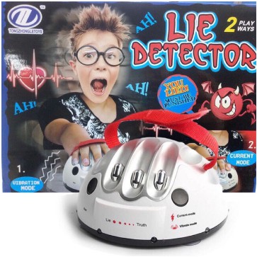 Electric Lie Detector Micro Polygraph Shocking Liar Game | Shopee ...