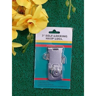 3" Self-Locking Hasp Lock | Shopee Philippines