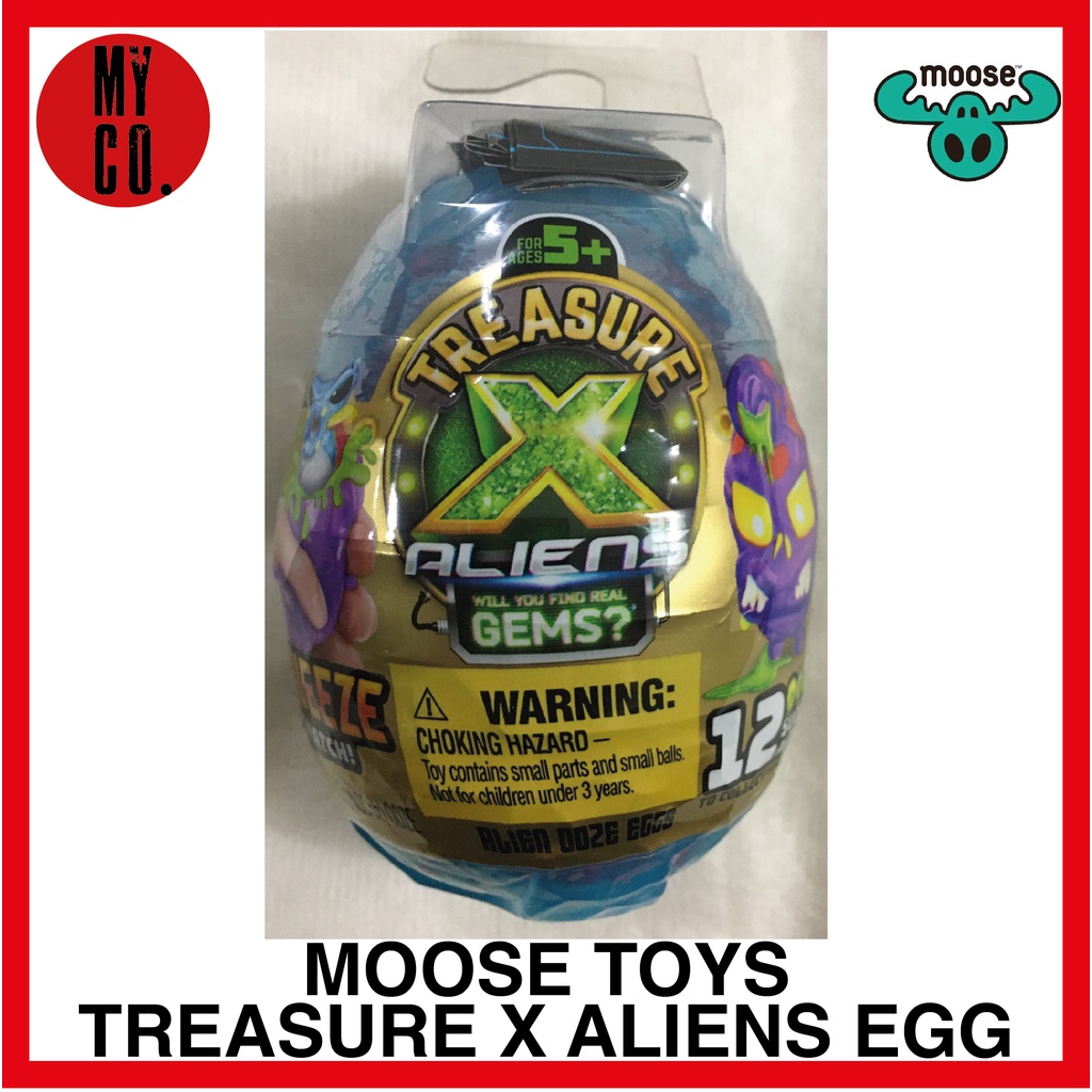 TREASURE X ALIENS EGG MOOSE TOYS | Shopee Philippines