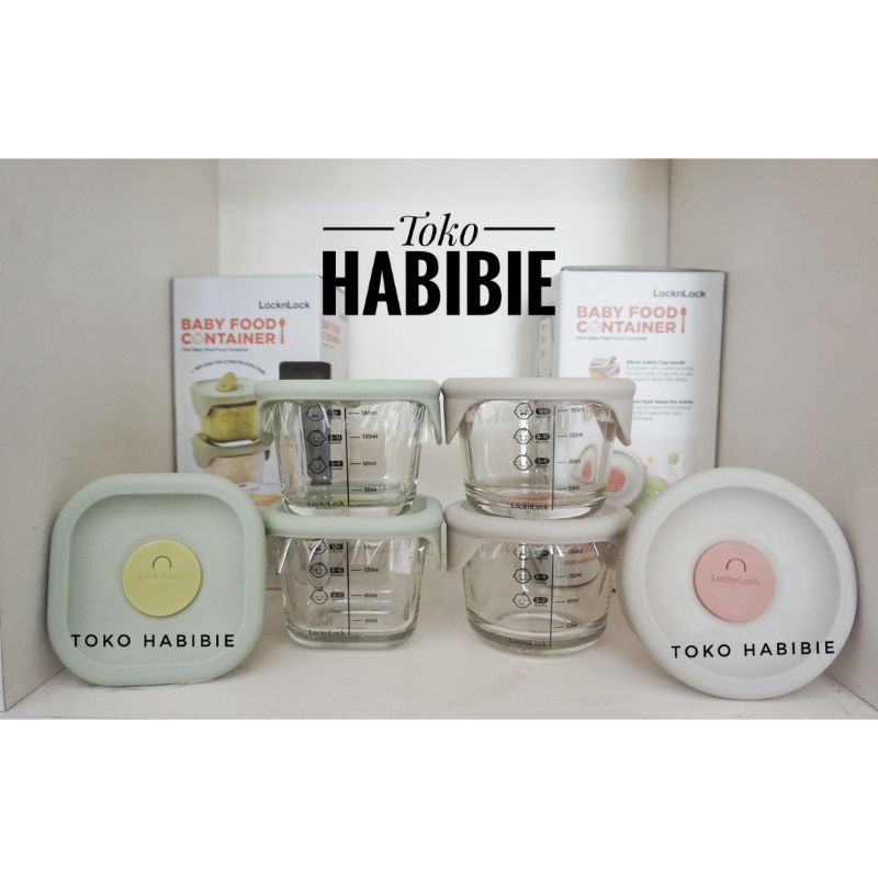Lock n Lock Lock Lock&Lock Baby Food Container Glass Box Baby Storage ...