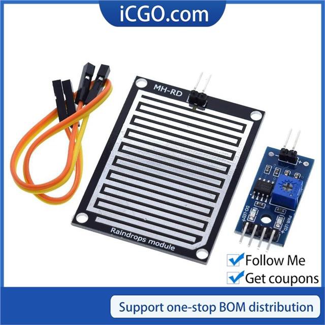 Snow Raindrops Detection Sensor Module Rain Weather Module Humidity For ...