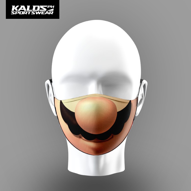 SUPER MARIO WASHABLE FACE MASKS | Shopee Philippines