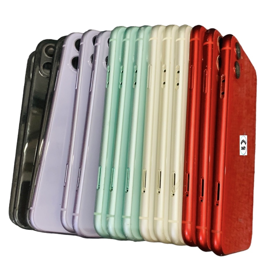 Zin Ribs Case For IP11 (Full Color, Full Button sim Slot Key) | Shopee ...