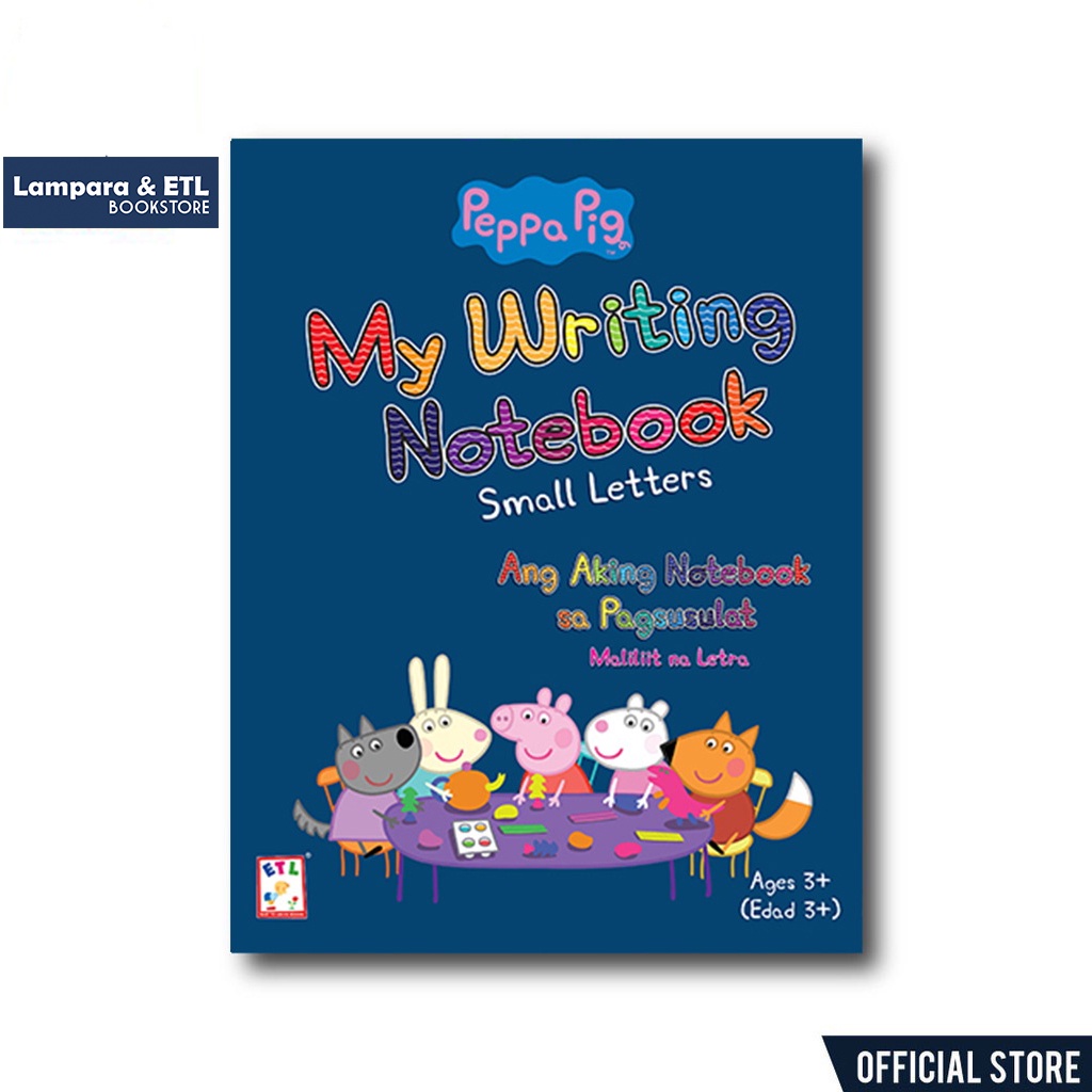Peppa Pig - My Writing Notebook Small Letters | Shopee Philippines