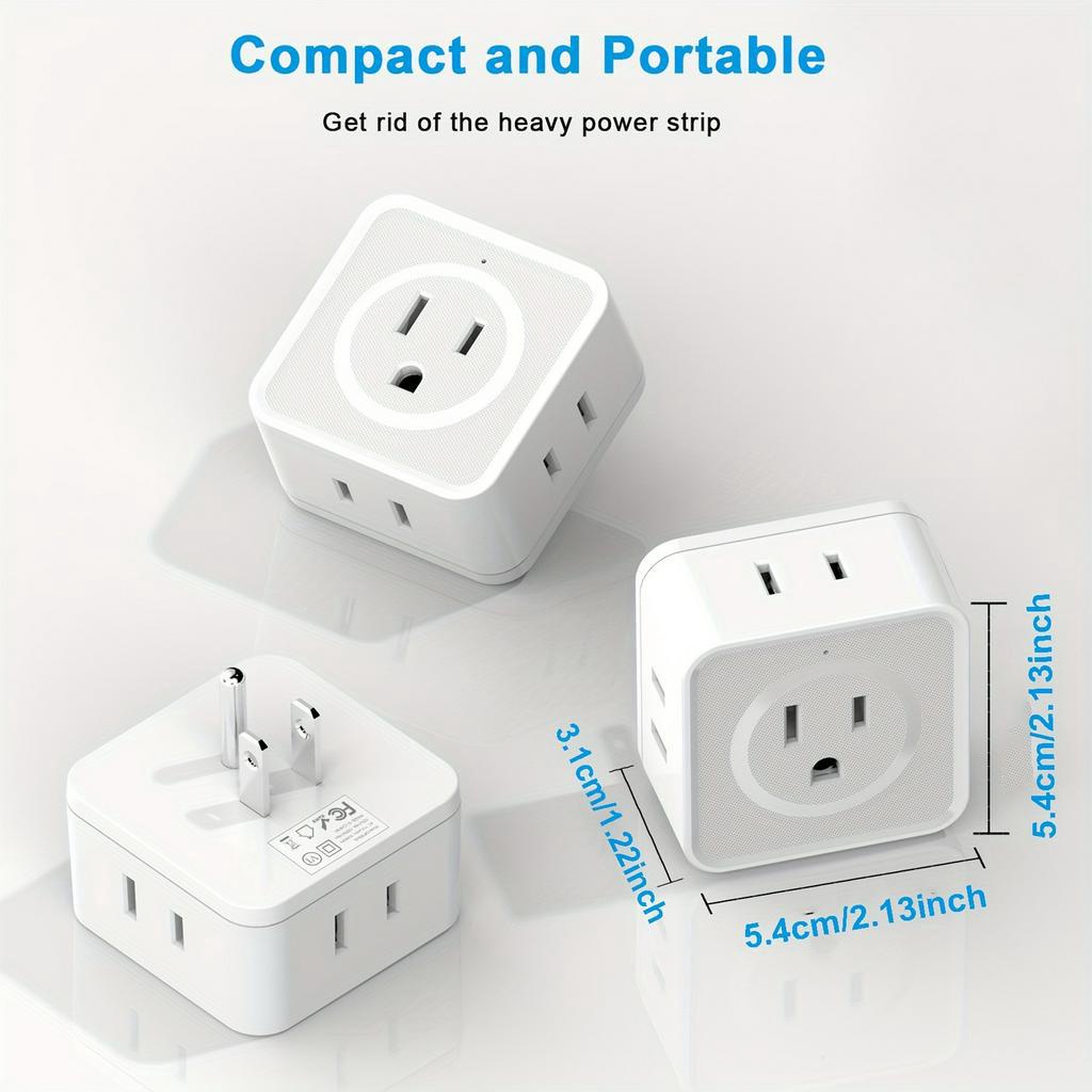 Extension Outlet Socket Plug With 5 Power Socket Multi Function Socket