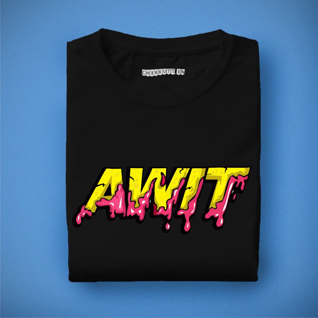 AWIT T-SHIRTS (SPONGEBOB INSPIRED) | Shopee Philippines