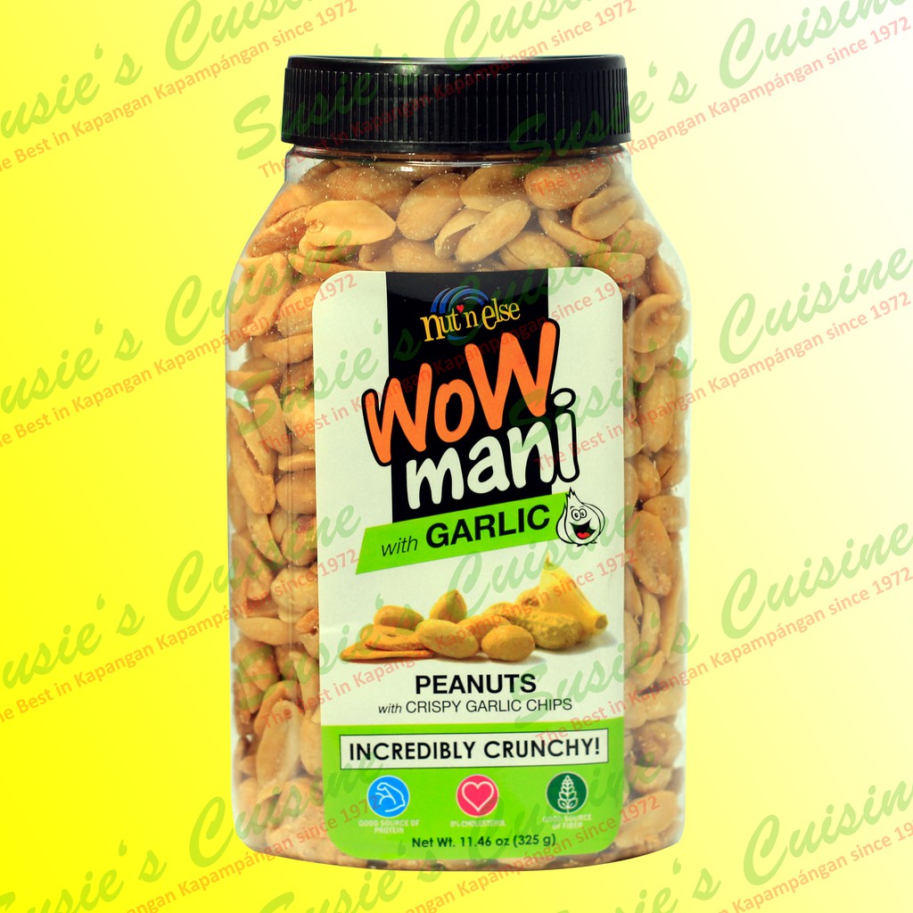SC - Wow Mani with Garlic Peanuts with Crispy Garlic Chips (325g ...