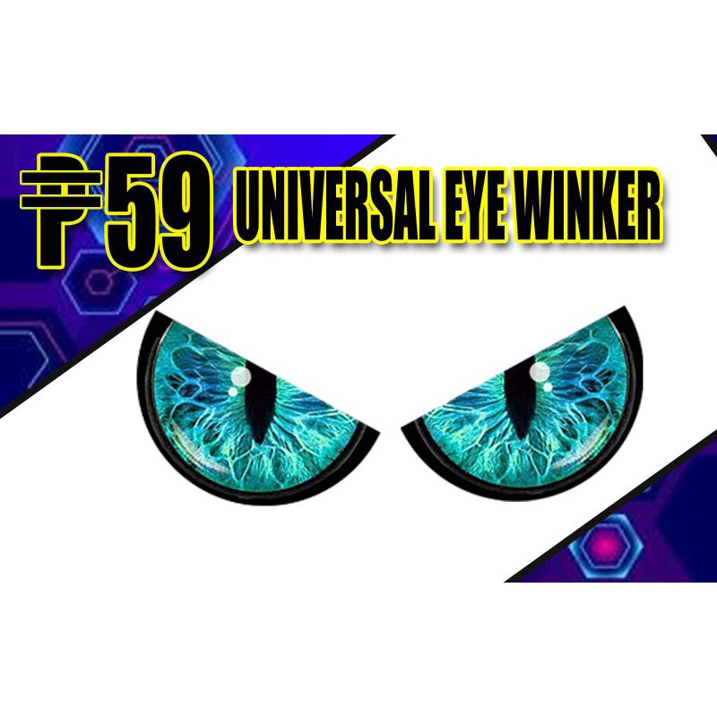 Motorcycle Winker Eye / Motorcycle Headlight Sticker / Motorcycle ...