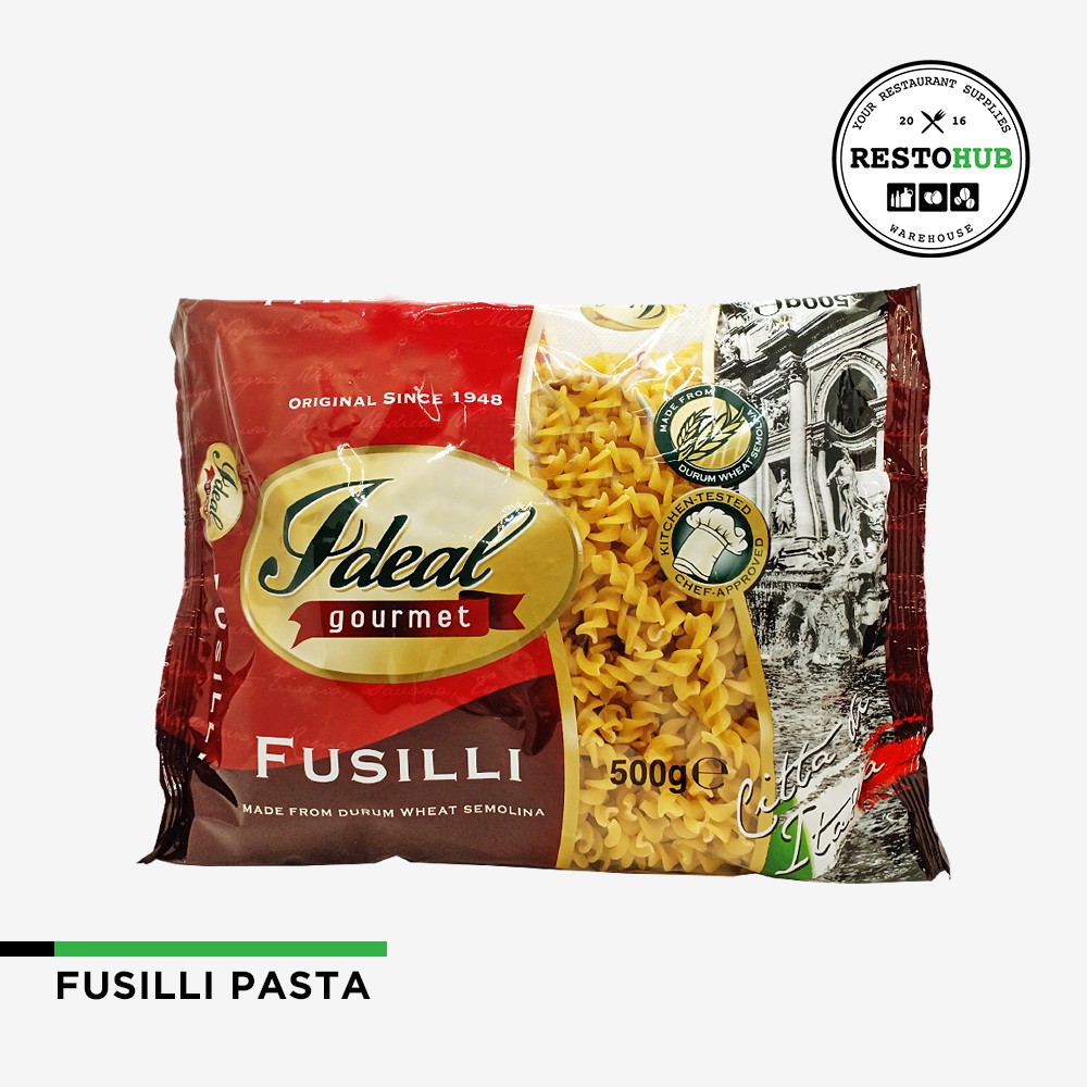 Ideal Gourmet Pasta Fusilli 500g | Shopee Philippines