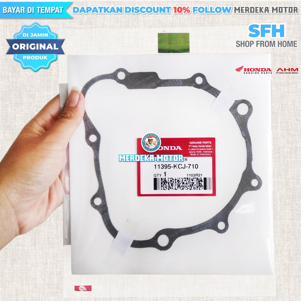 MESIN Packing Bak Magnet TIGER 2000 Gasket Cover Engine Left TIGER LAMA ...