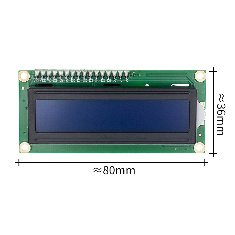 TENSTAR ROBOT LCD1602+I2C LCD 1602 module Blue/Green screen PCF8574 IIC/I2C LCD1602 Adapter ...