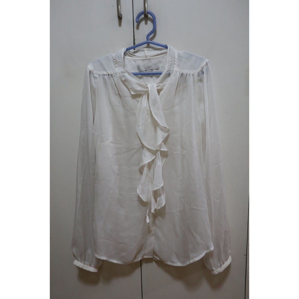 Preloved Pre loved Pre-loved Blouse Long Sleeves Top (Ann Taylor ...
