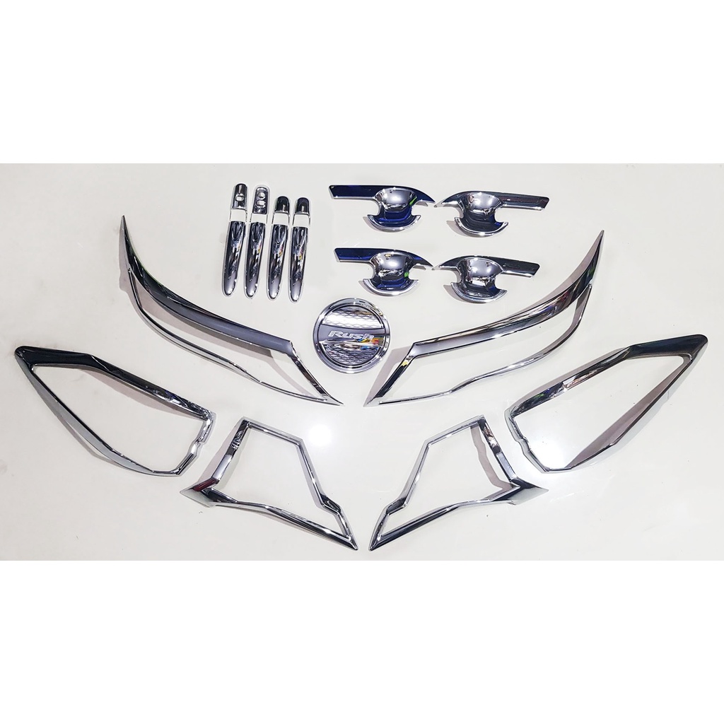 Toyota Rush 2018 to 2020 G Variant Chrome Combo Garnish Set | Shopee ...