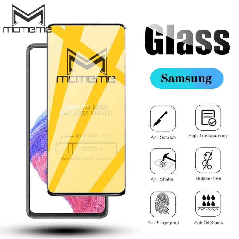 9D Full Tempered Glass Screen Protectors For Samsung A56 A36 A26 A06 A16 A55 A05 A05s A15 A25 ...