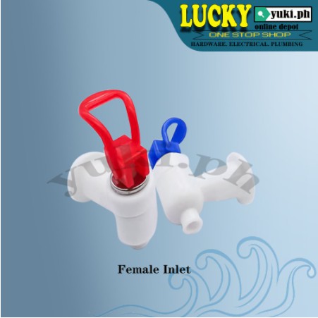 PVC WATER DISPENSER FAUCET MALE & FEMALE INLET JAG/JAR FAUCET (PER ...