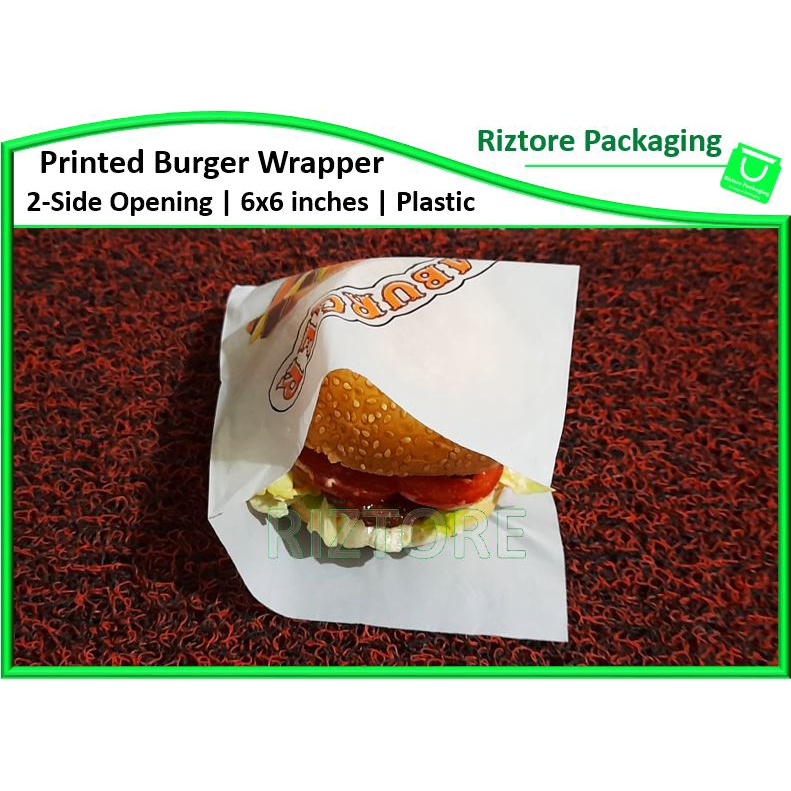 𝗛𝗮𝗺𝗯𝘂𝗿𝗴𝗲𝗿 𝗪𝗿𝗮𝗽𝗽𝗲𝗿 (𝗣𝗹𝗮𝗶𝗻 / 𝗕𝘂𝗿𝗴𝗲𝗿 / 𝗥𝗮𝗻𝗱𝗼𝗺 𝗱𝗲𝘀𝗶𝗴𝗻𝘀) | Shopee Philippines