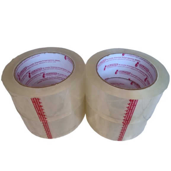 King Packing Duct Tape Gold Tape 2 Inch Original Red Label (4.8Cm X ...